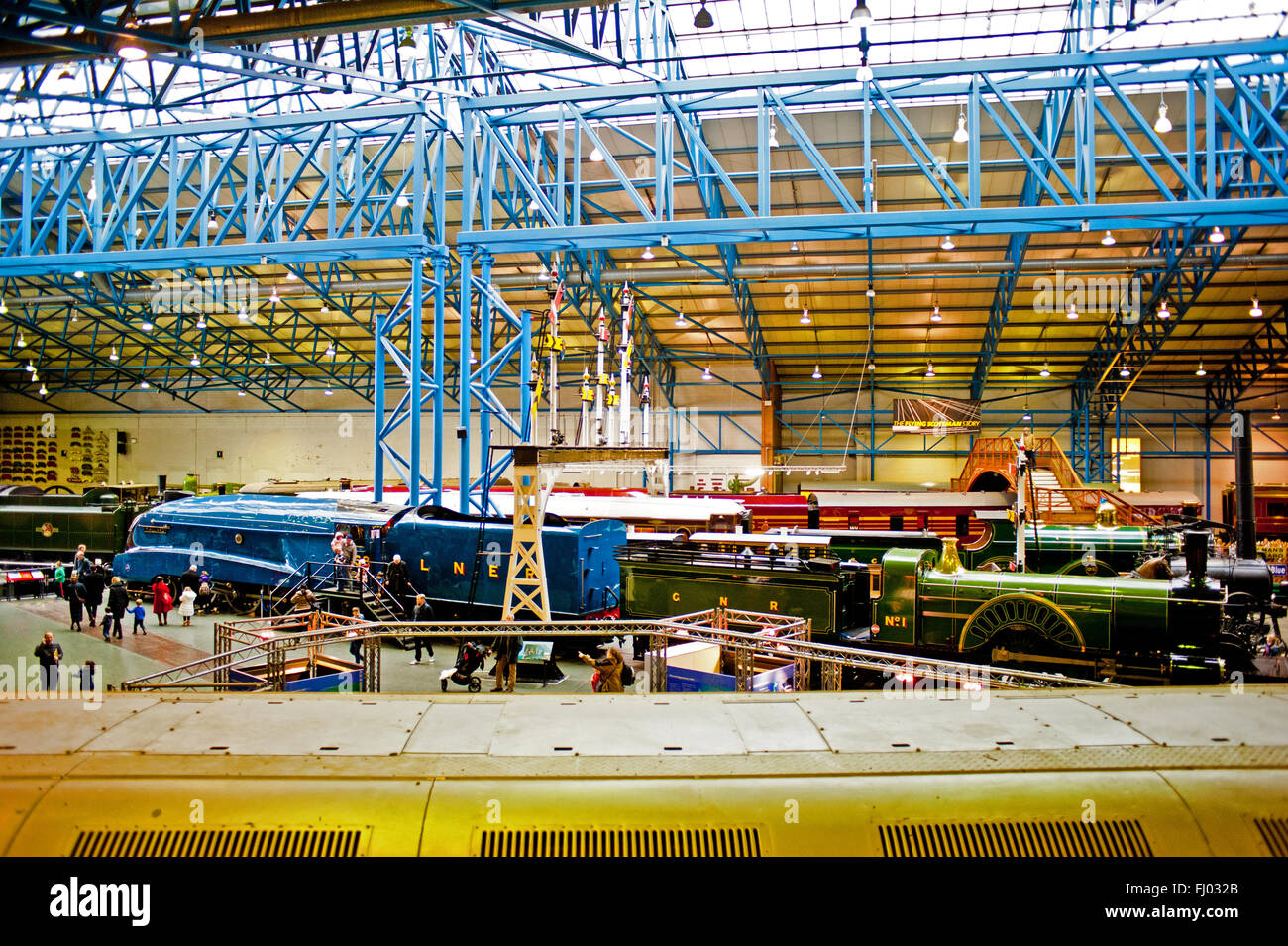 The Great Hall, National Railway Museum, York Stock Photo - Alamy