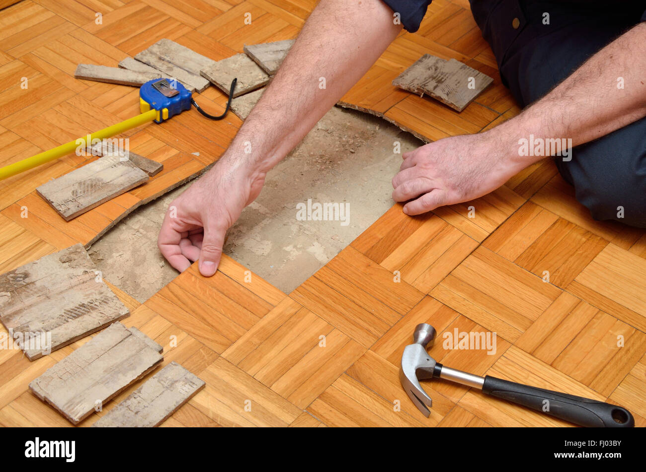 Removing pieces hi-res stock photography and images - Alamy