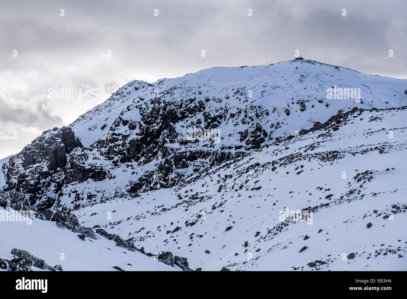 At the summit of scafell pike hi-res stock photography and images - Alamy