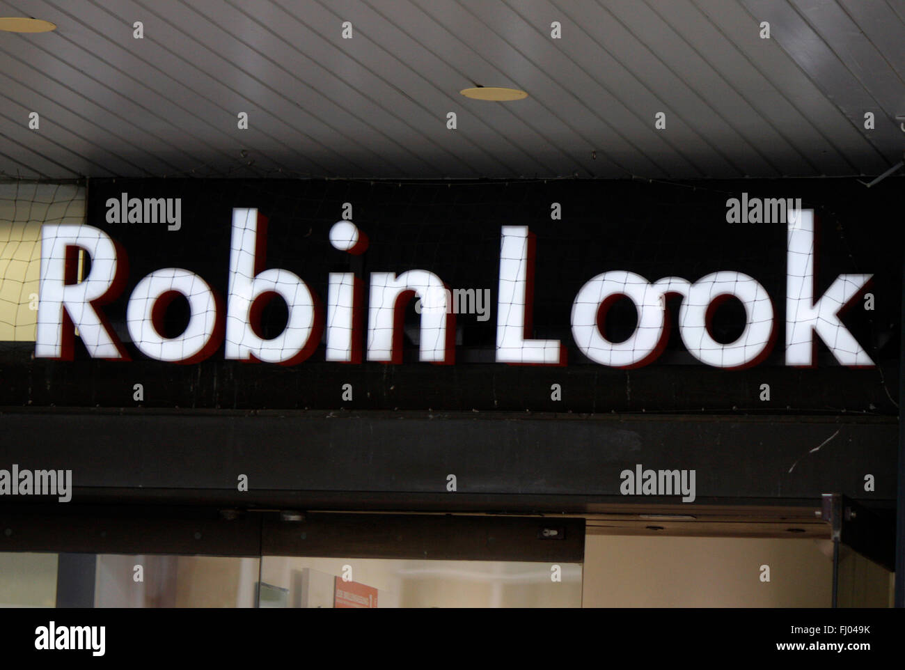 Robin look logo hi-res stock photography and images - Alamy