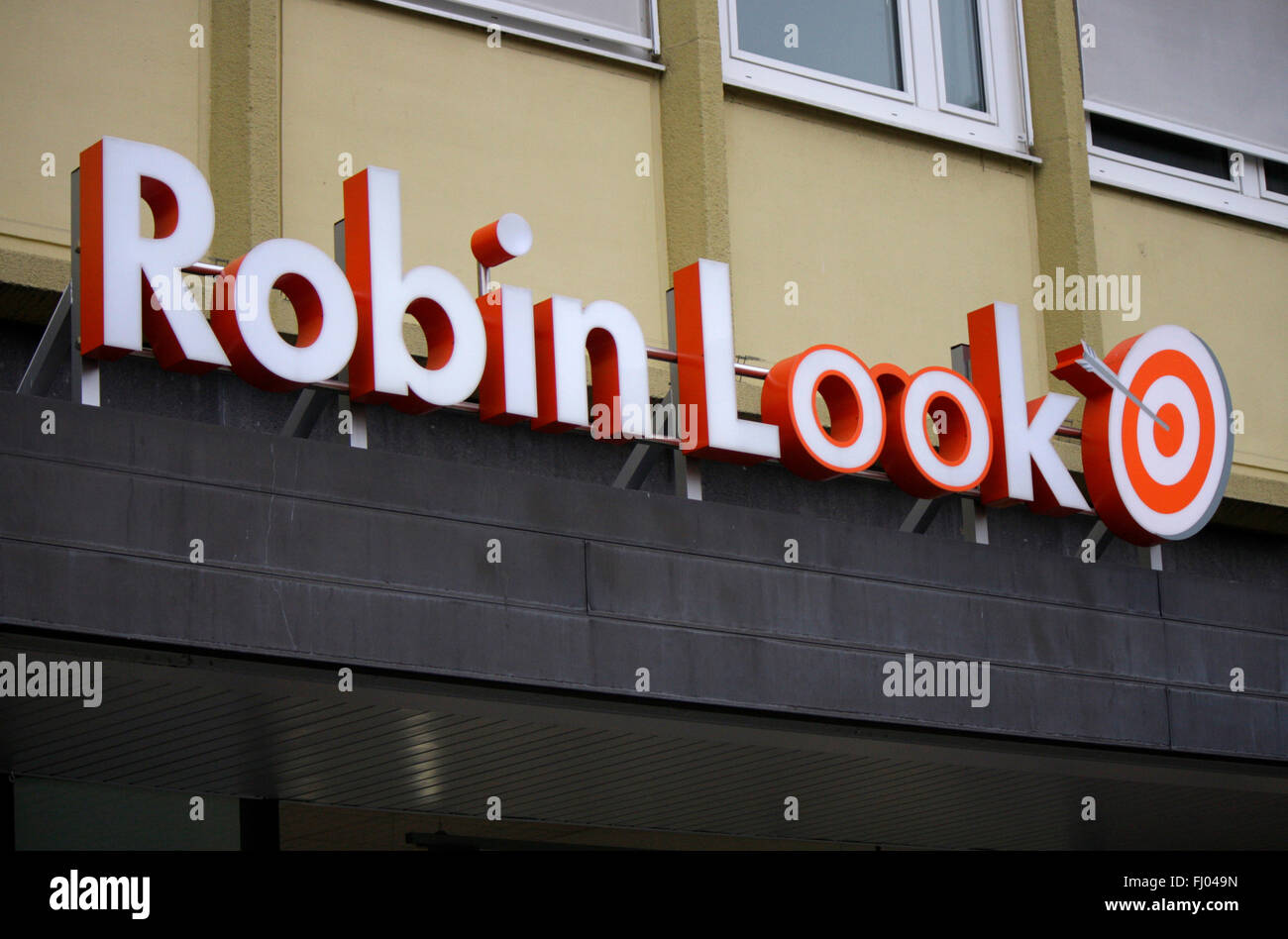 Robin look logo hi-res stock photography and images - Alamy