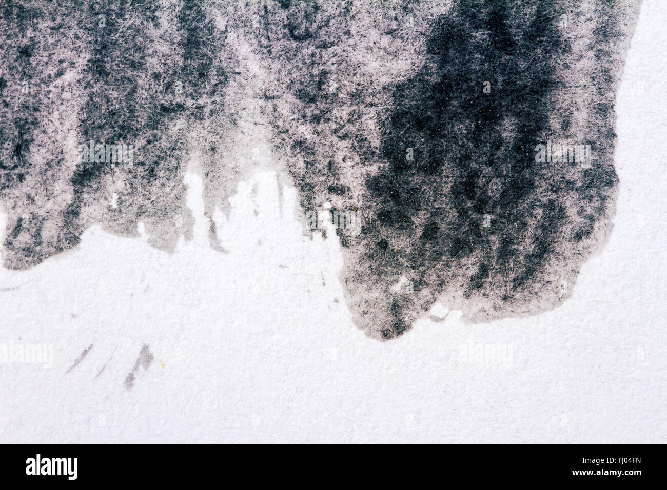 Abstract hand painted black and white watercolor arts background Stock ...