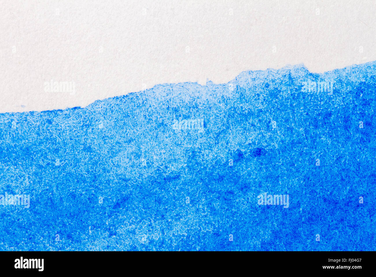 Abstract hand drawn blue watercolor paints background Stock Photo - Alamy