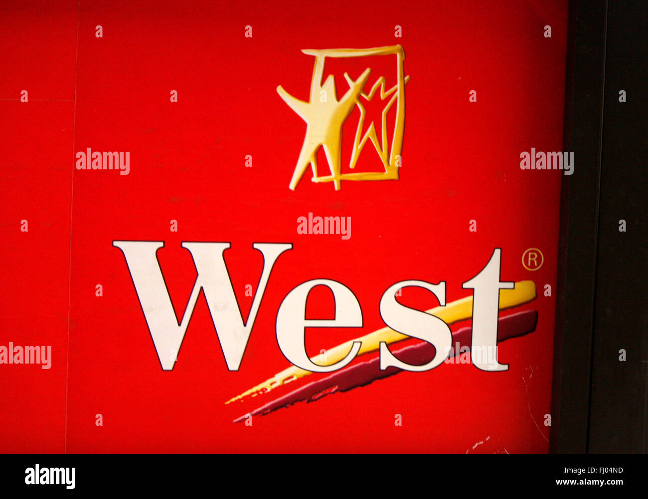 Markenname: "West", Berlin Stock Photo - Alamy