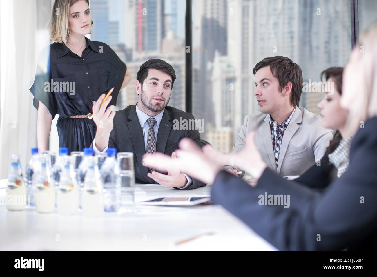 Business people dicussing in boardroom Stock Photo - Alamy