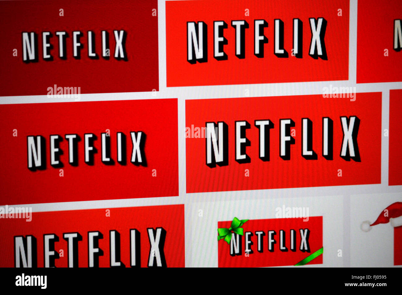 Netflix sign hi-res stock photography and images - Alamy