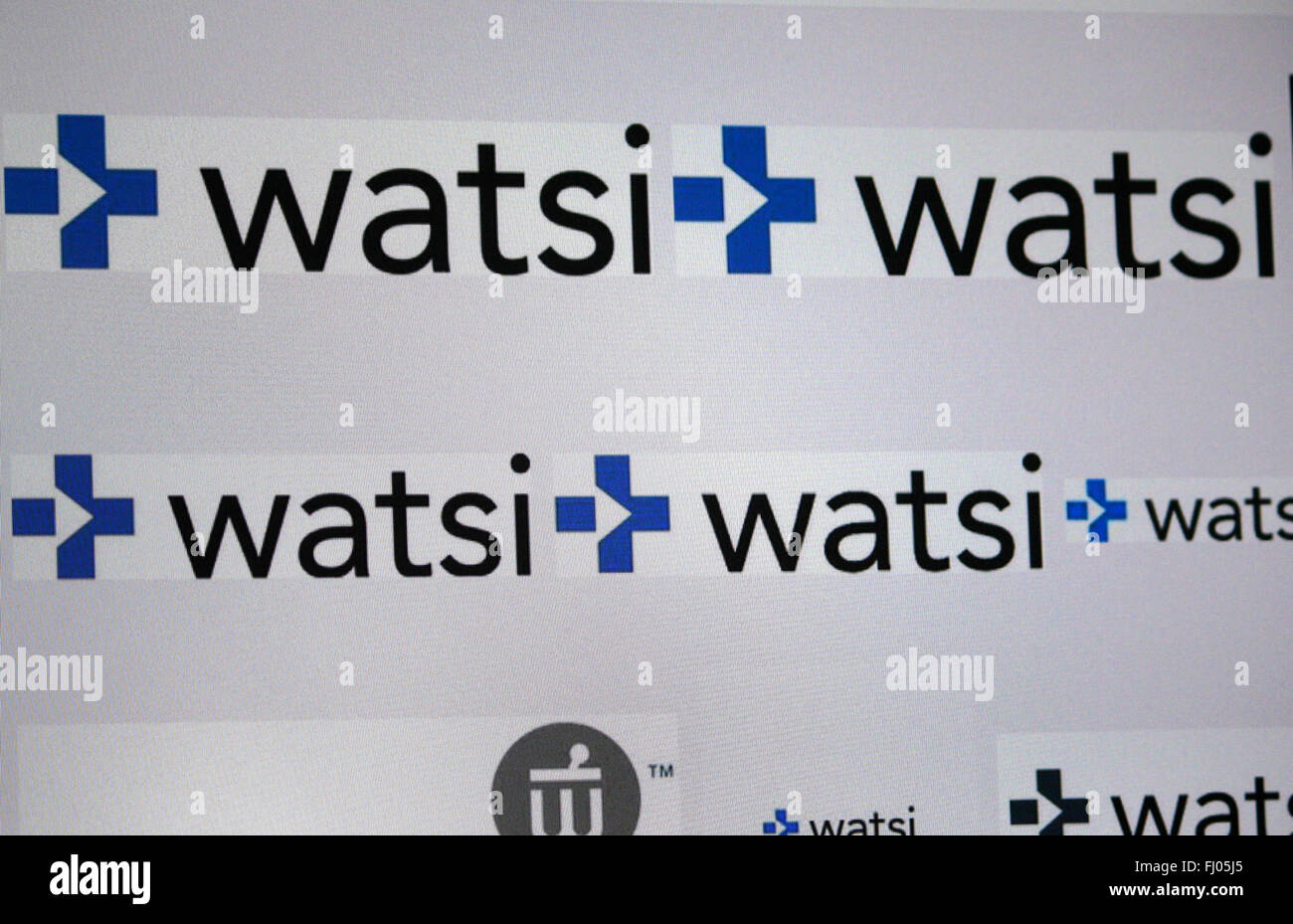 Markenname: "Watsi", Berlin Stock Photo - Alamy