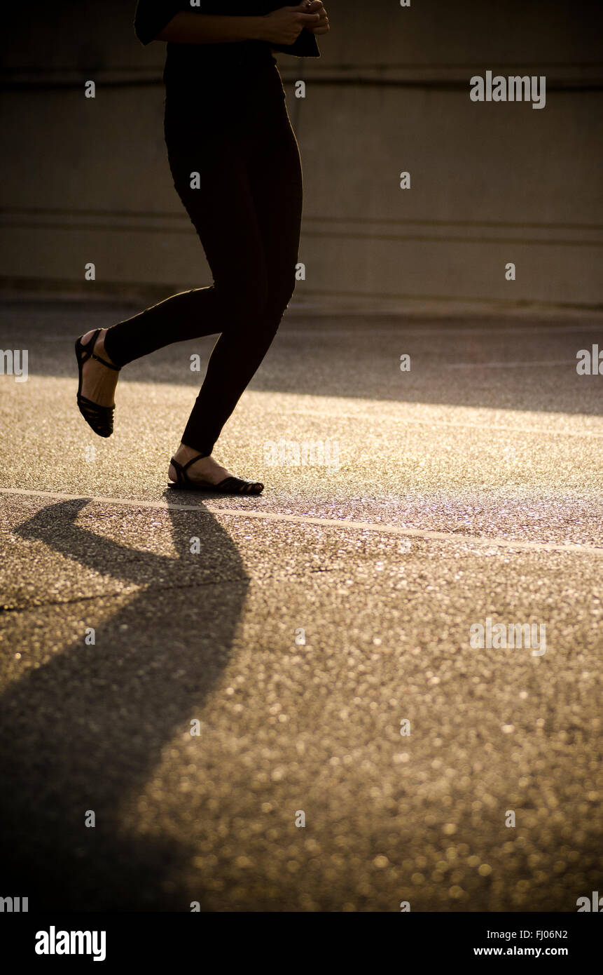 Shadowy figure running hi-res stock photography and images - Alamy