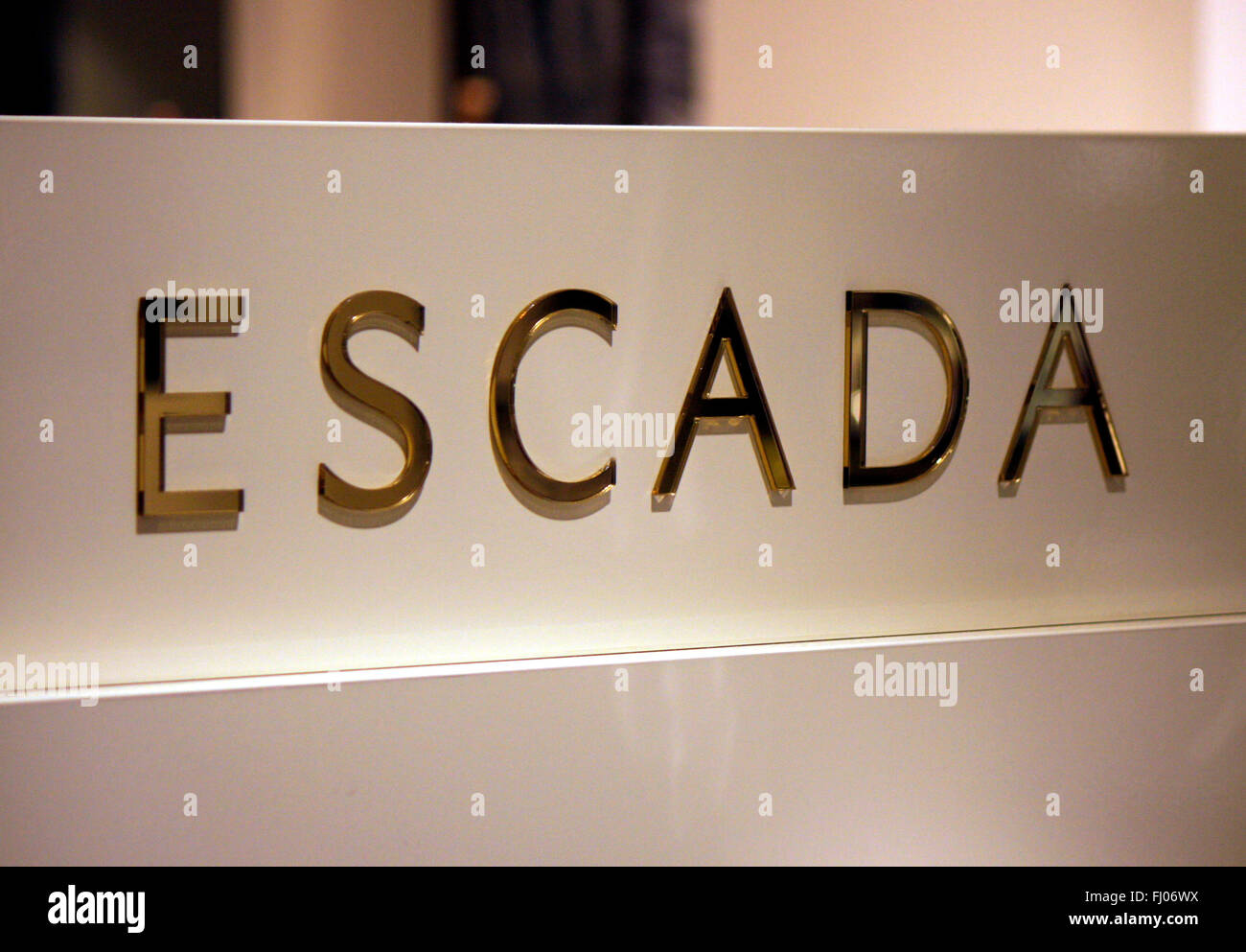 Escada logo hi-res stock photography and images - Alamy
