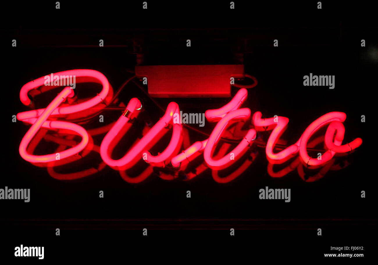 Markenname: "Bistro", Berlin Stock Photo - Alamy