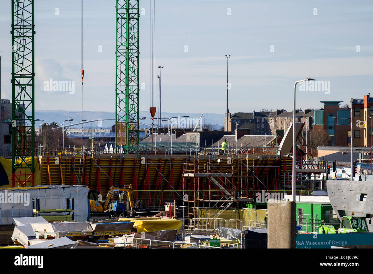 Dundee Waterfront Development Project High Resolution Stock Photography ...