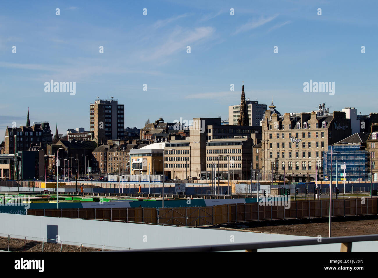 Dundee Waterfront Development Project High Resolution Stock Photography ...