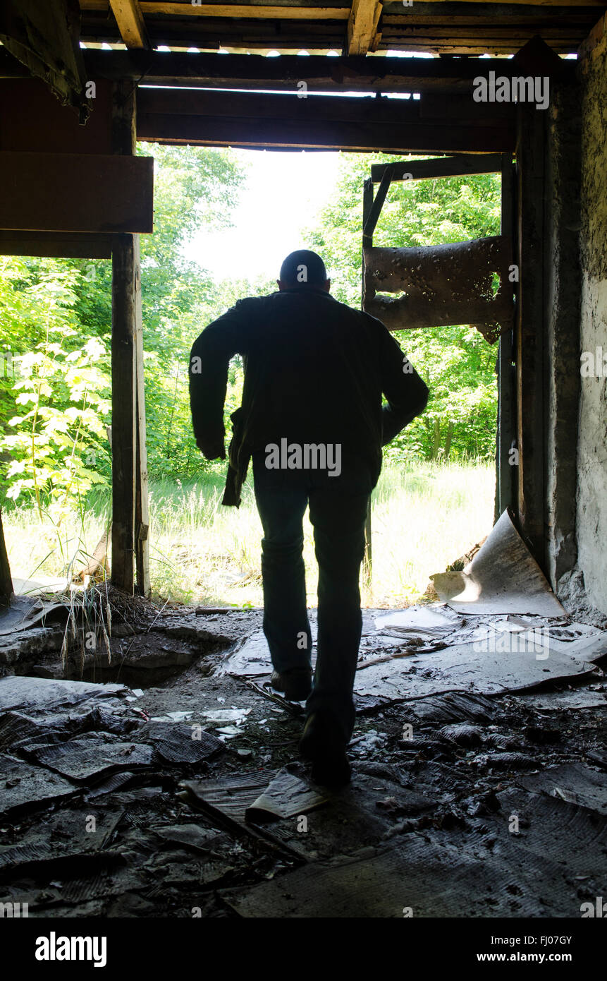 Running out the door hi-res stock photography and images - Alamy