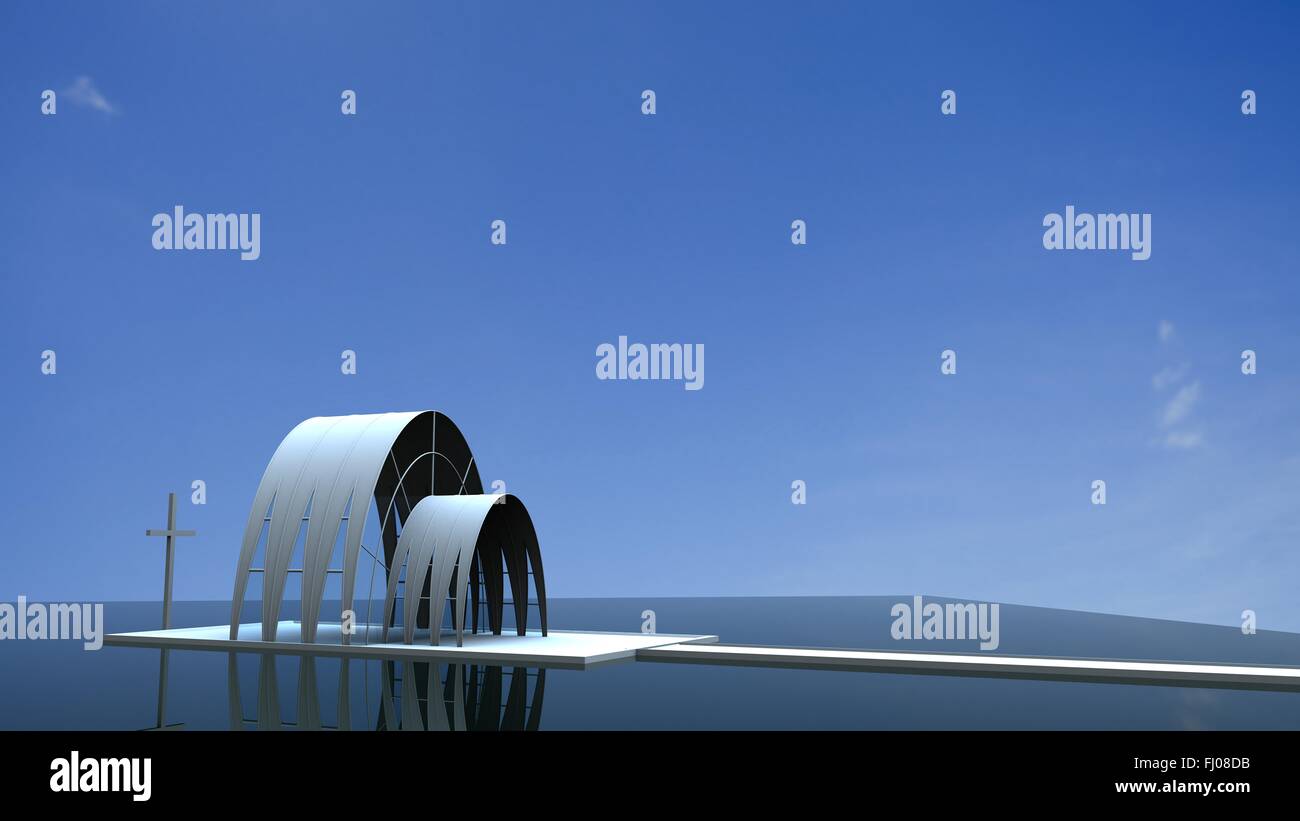 The Image of most beautiful church with nice background Stock Photo - Alamy