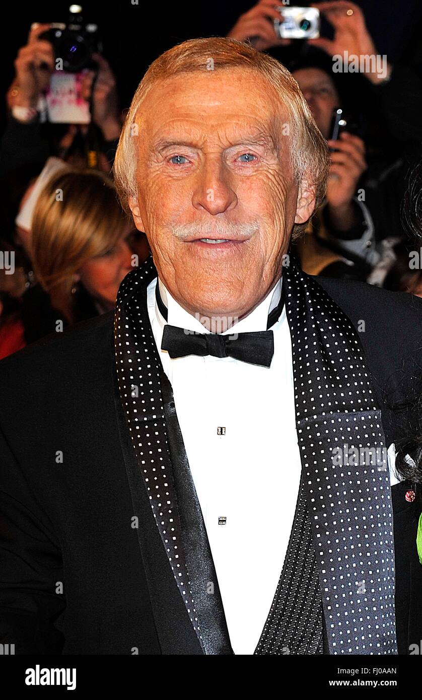 BRUCE FORSYTH at the National Television Awards, O2 Arena, London Stock ...