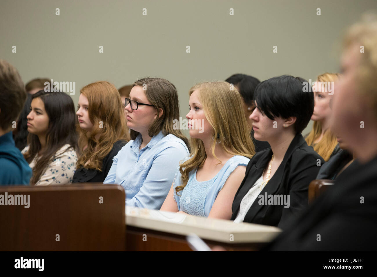 Mock trial students hi-res stock photography and images - Alamy