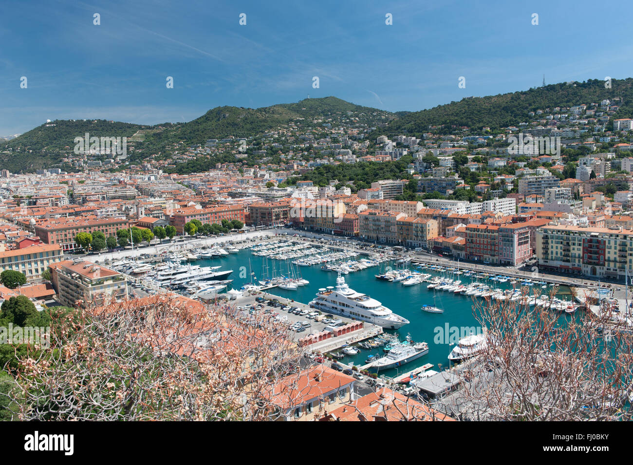 Nice yacht port france hi-res stock photography and images - Alamy