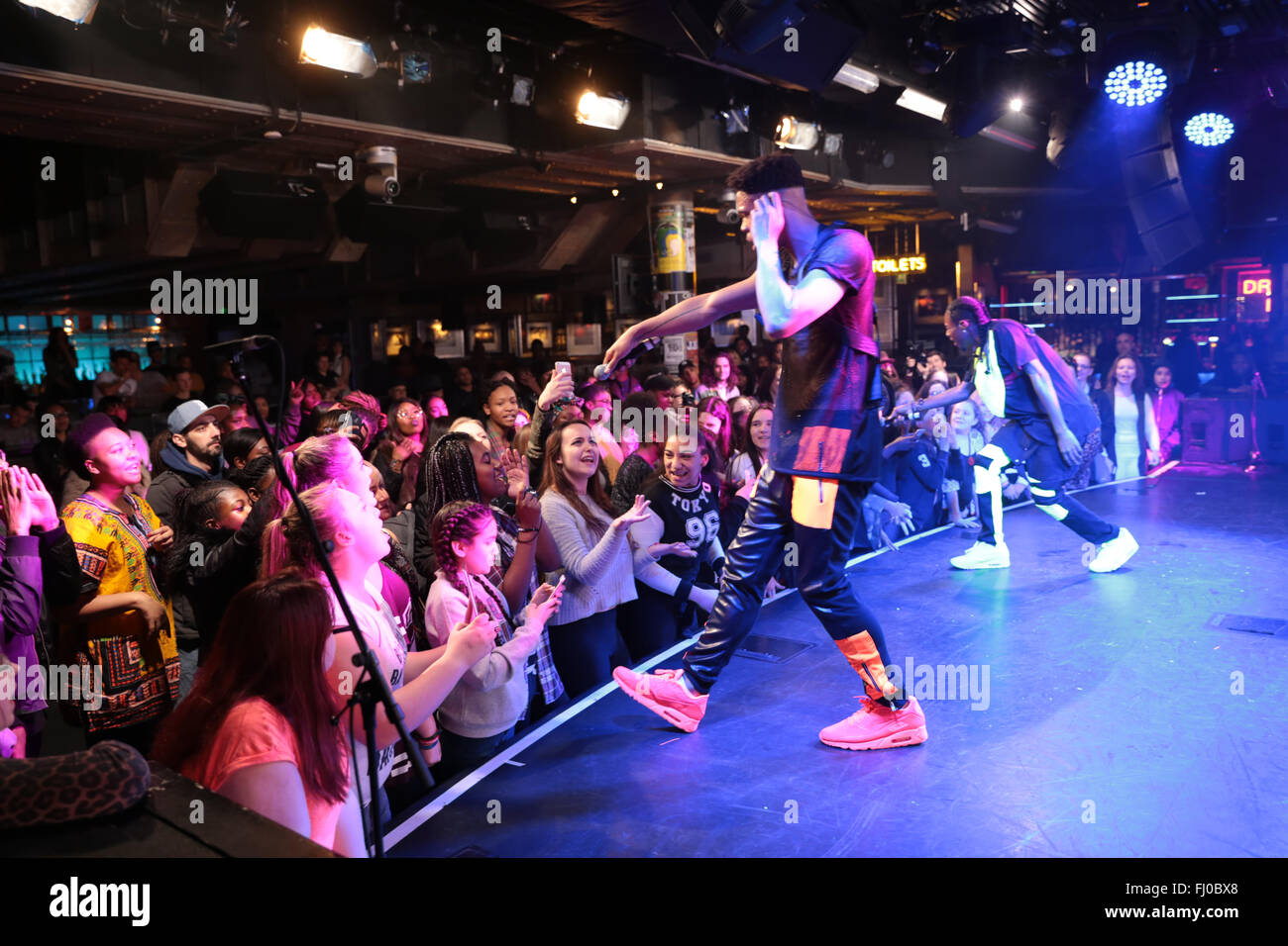 London, UK, 26th Feb, 2016. South East London based Pop/RnB vocal duo ...