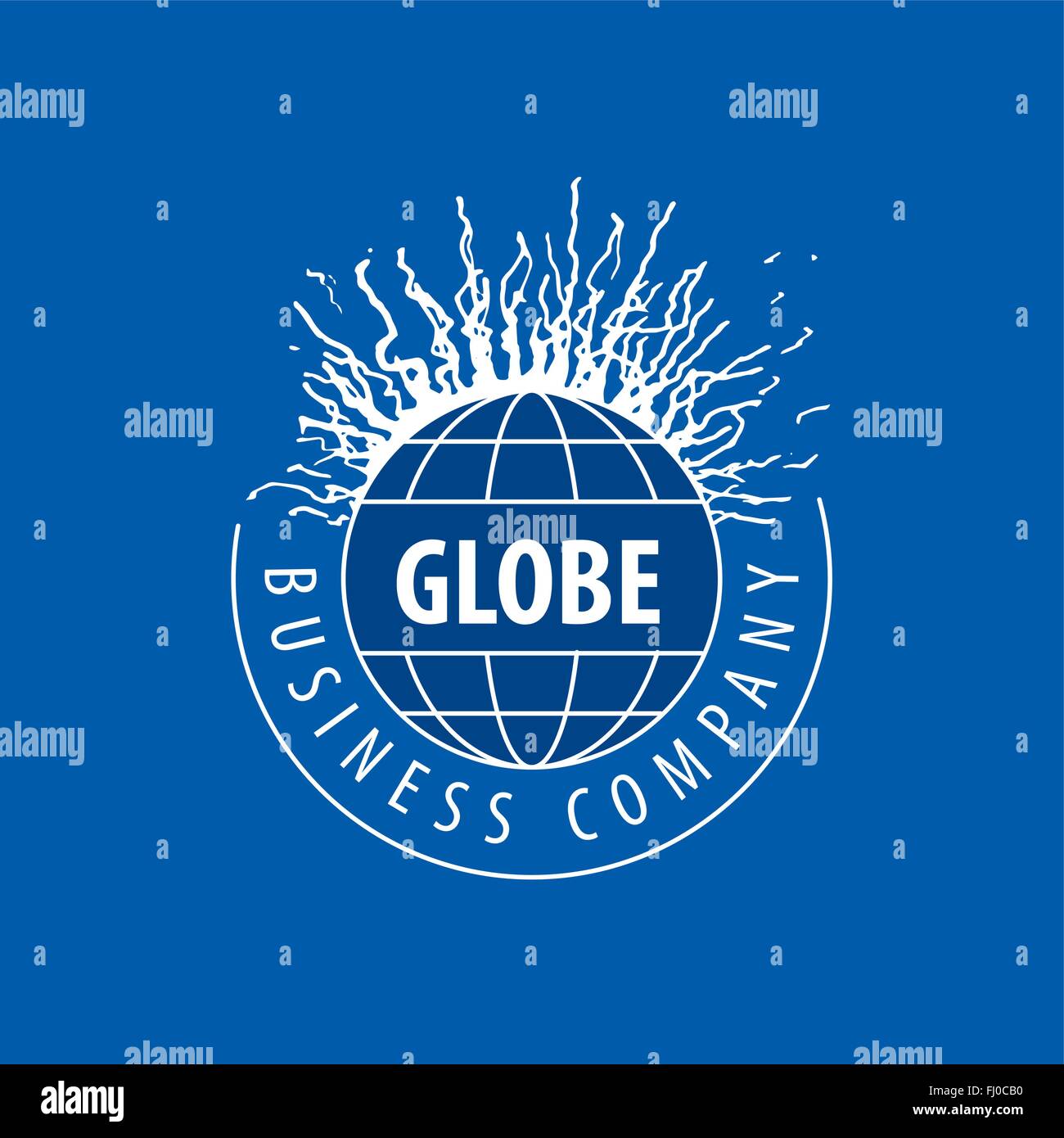 Earth logo template. Globe sign Stock Vector Image & Art - Alamy