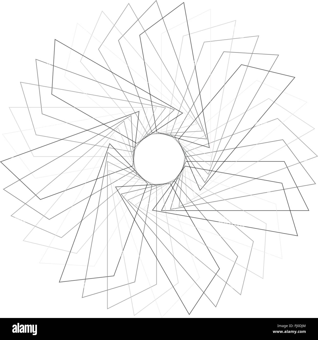 Concentric Swirl Shapes High Resolution Stock Photography and Images ...