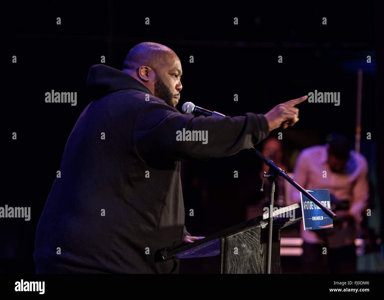 Columbia, South Carolina, USA. 26th Feb, 2016. Rapper and activist ...