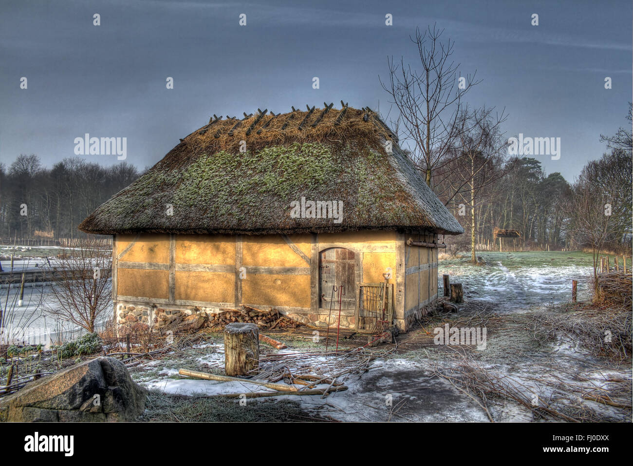 Medieval Village - House Stock Photo - Alamy