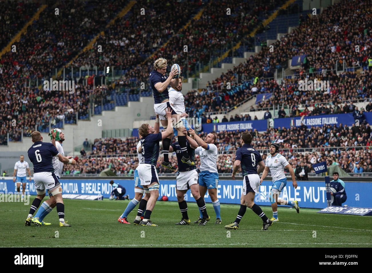 Scottish rugby ball hi-res stock photography and images - Alamy