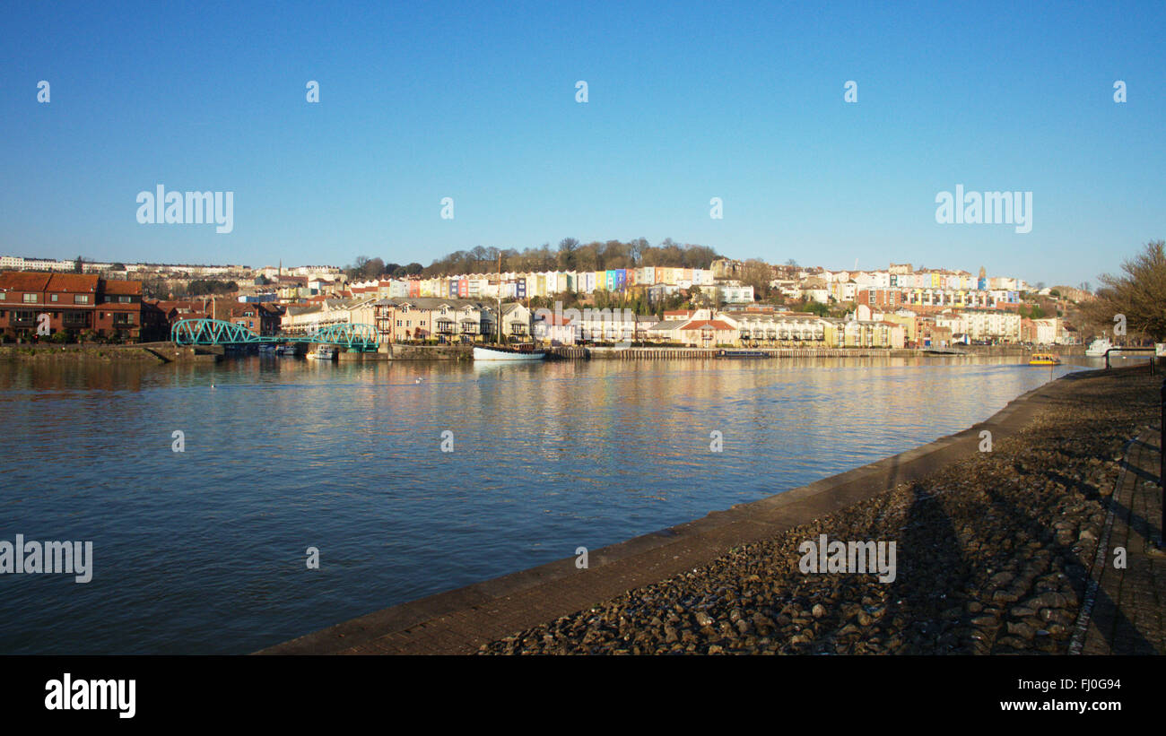 Bristol Docks, River Avon, Bristol, England, United Kingdom Stock Photo ...