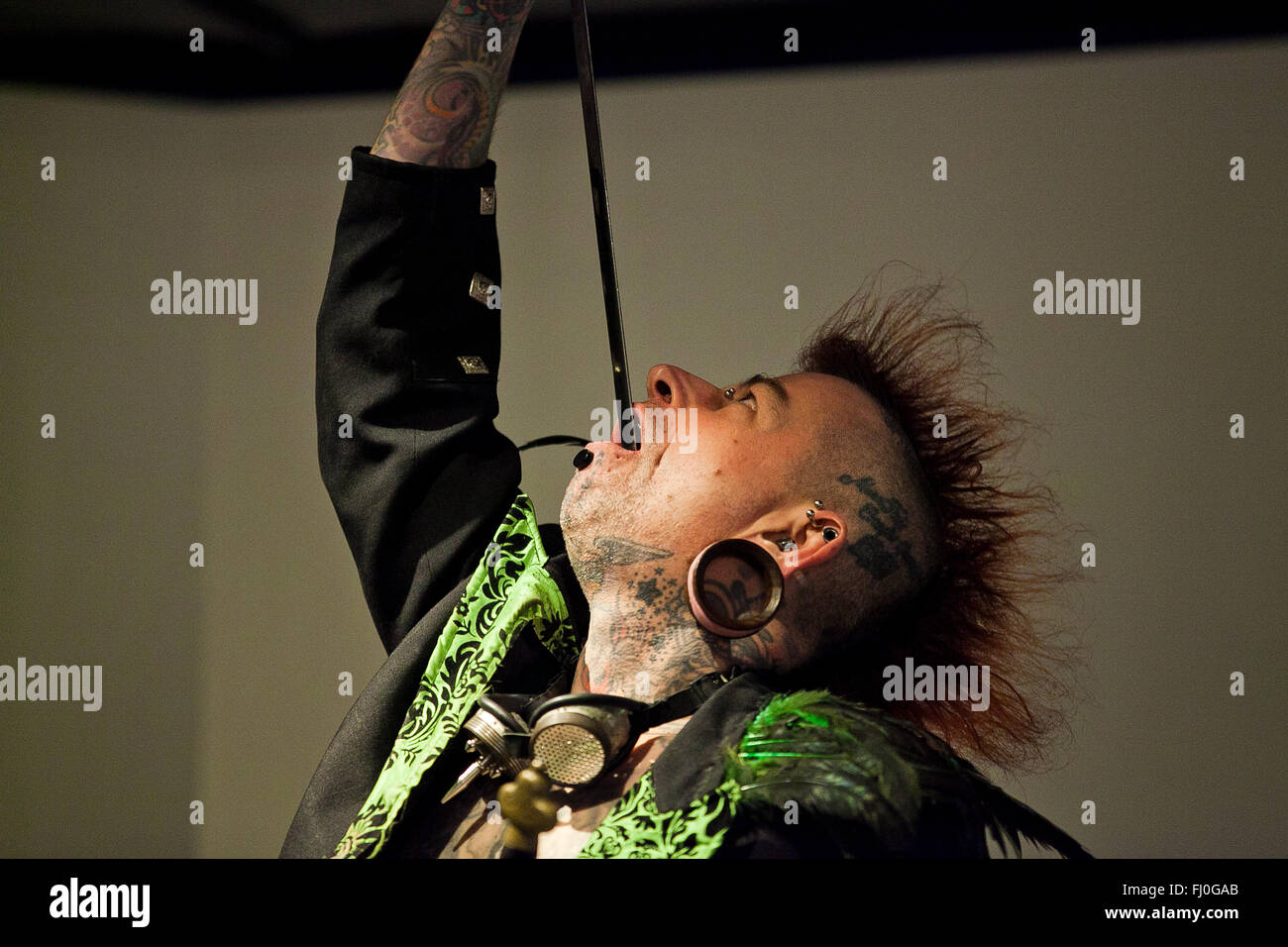 Circus Sword Swallower