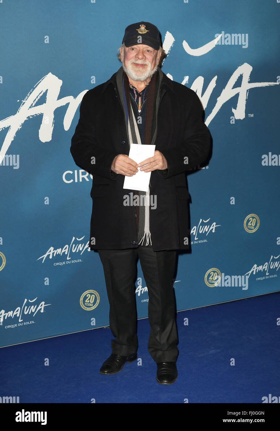 January 19, 2016 - David Jason attending 'Cirque du Soleil: Amaluna ...