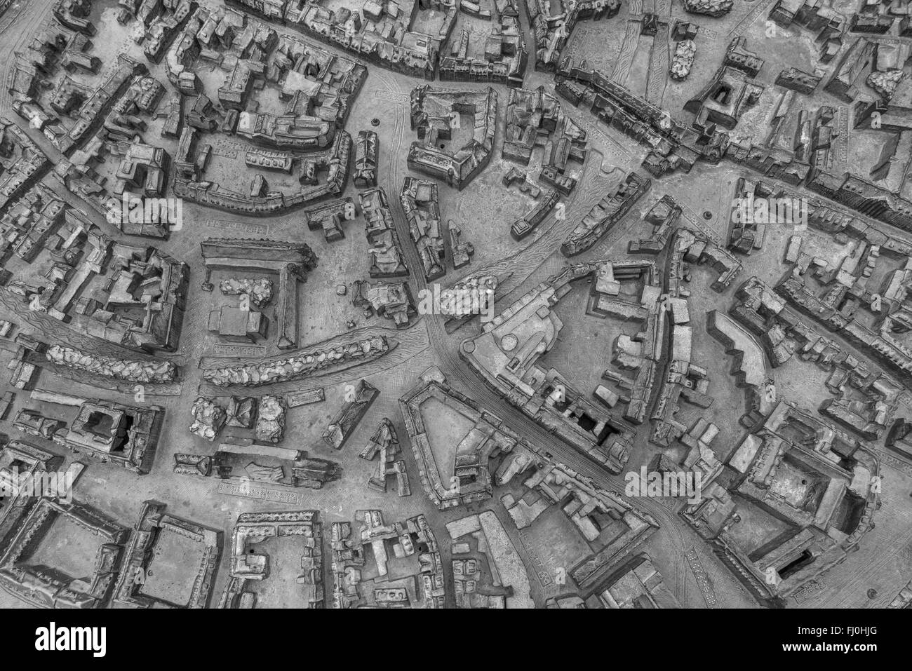 View inner city from Black and White Stock Photos & Images - Alamy