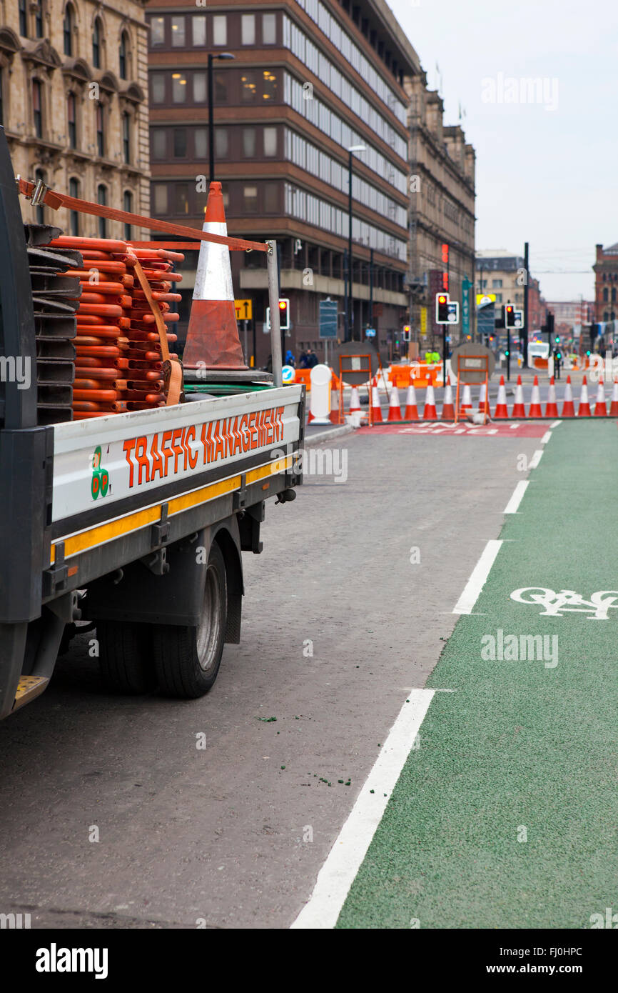 Disruption , and road closure, in Manchester City Centre connected with ...