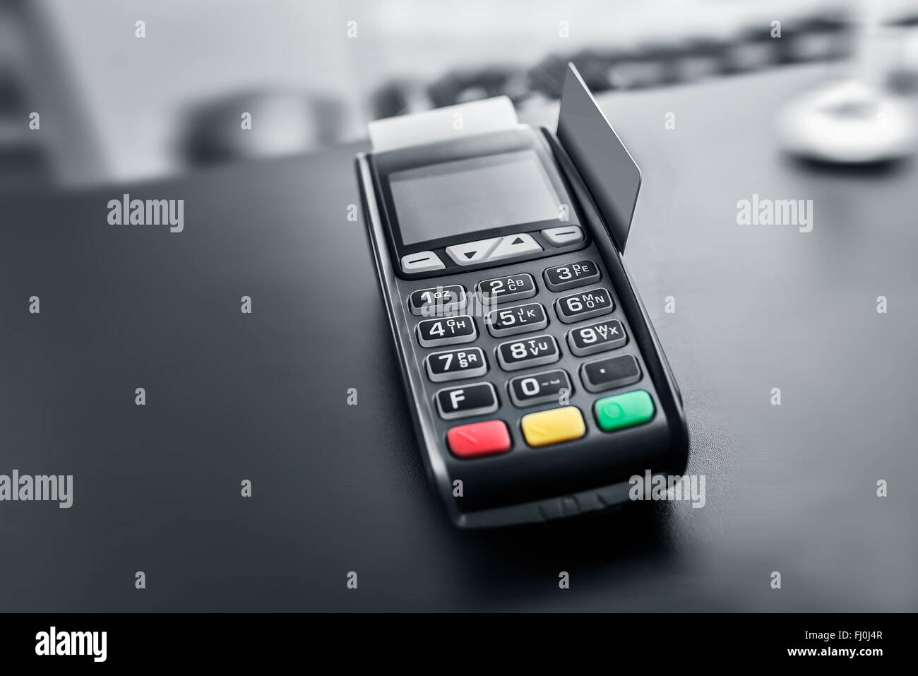 Credit card terminal sign hi-res stock photography and images - Alamy