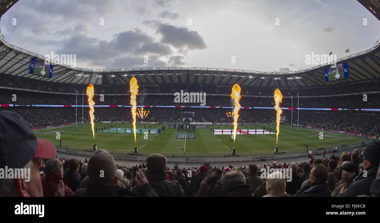 Pyrotechnics in the stadium hi-res stock photography and images - Alamy