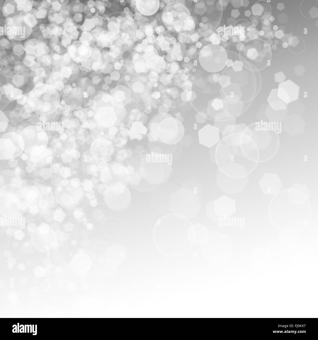 Winter background bright lights Black and White Stock Photos & Images ...