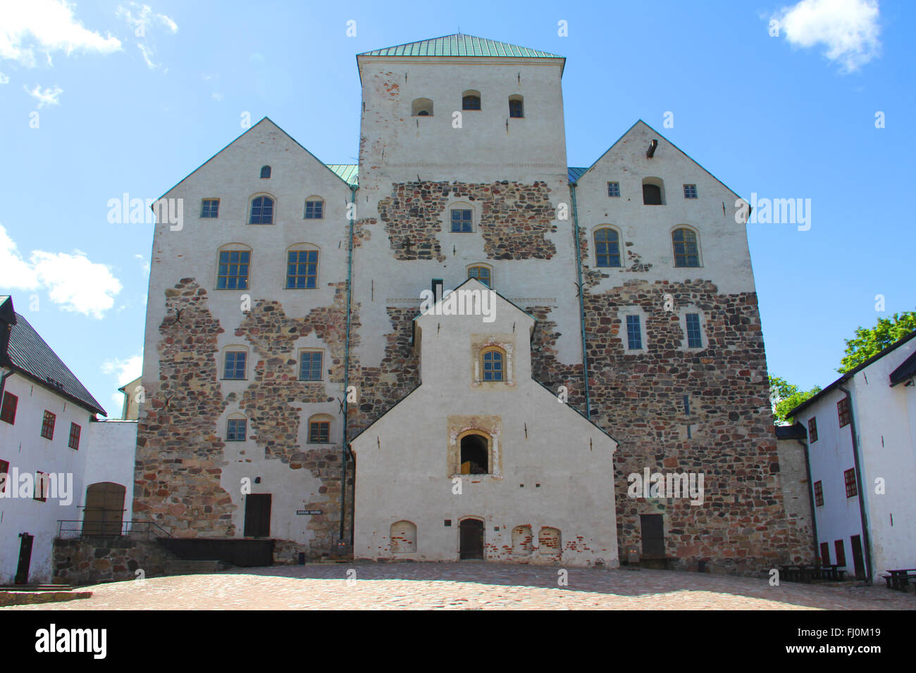 Old medieval castle of Turku, Finland Stock Photo - Alamy