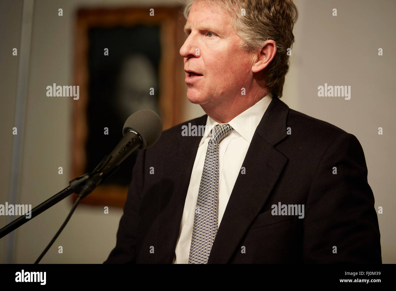 NYC DA Cyrus Vance, House of Justice, Harlem NAN Mlk Jr. remarks Stock ...