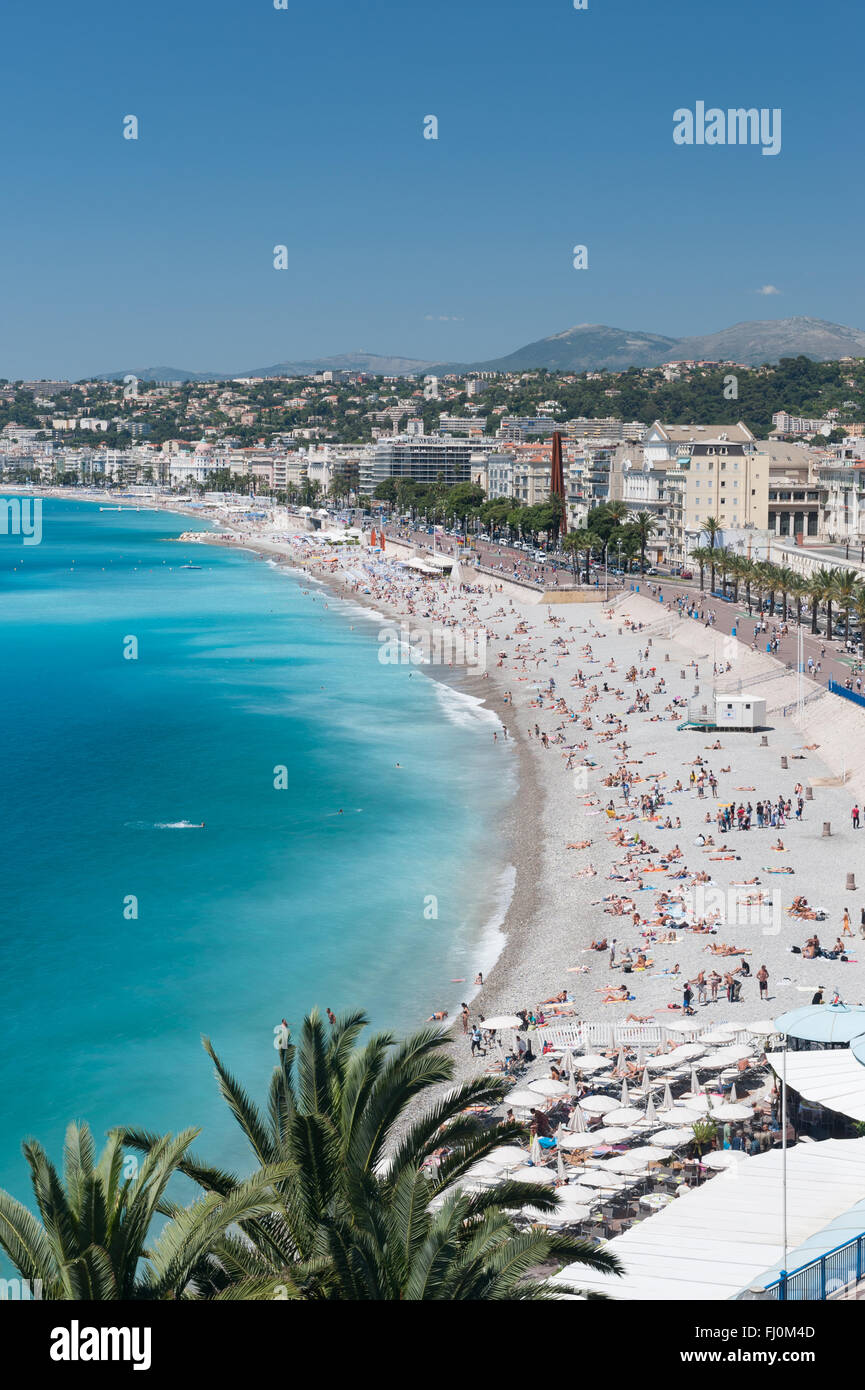 Bathing beach nice hi-res stock photography and images - Alamy