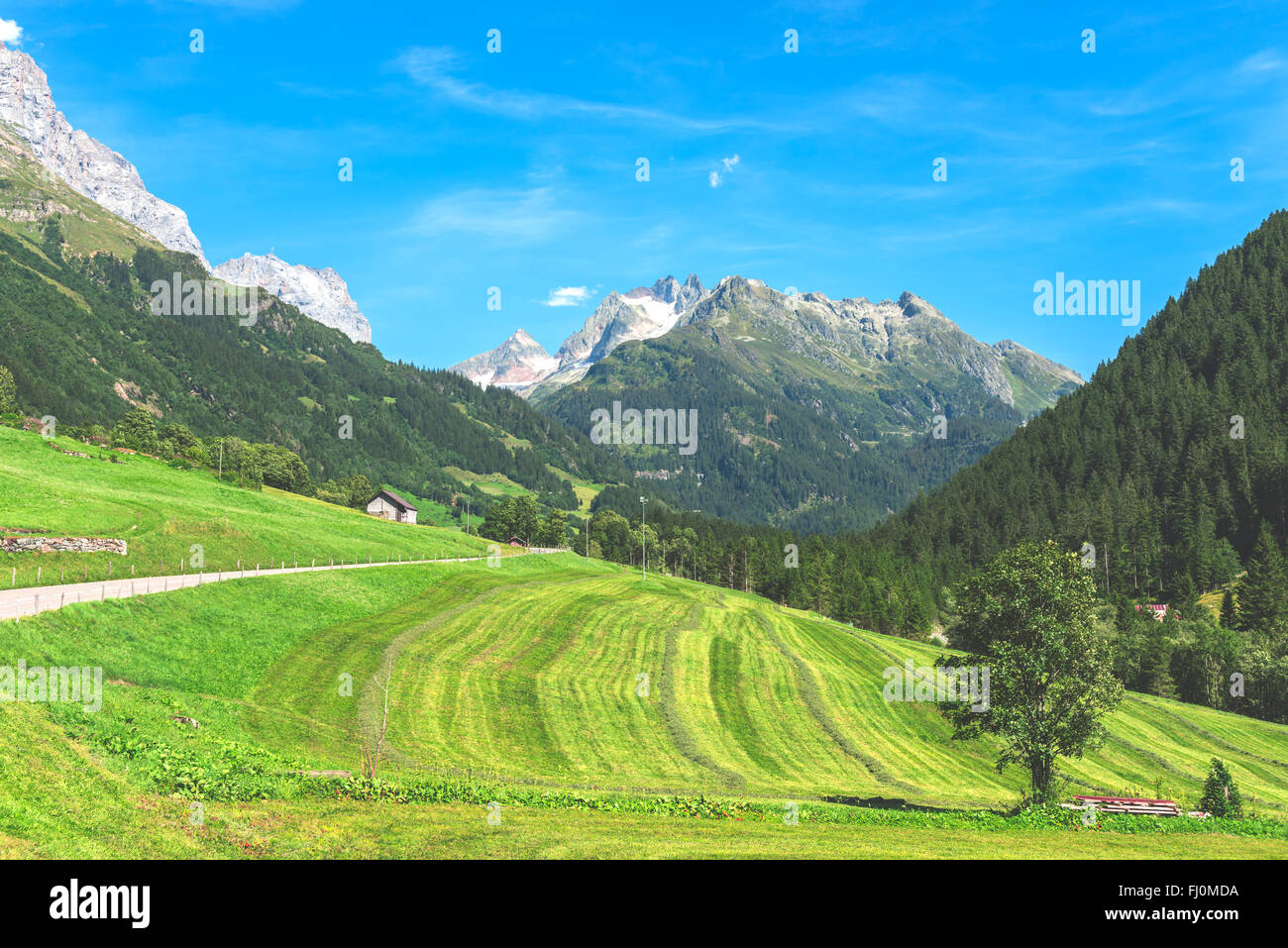 Top view wide open plain hi-res stock photography and images - Alamy