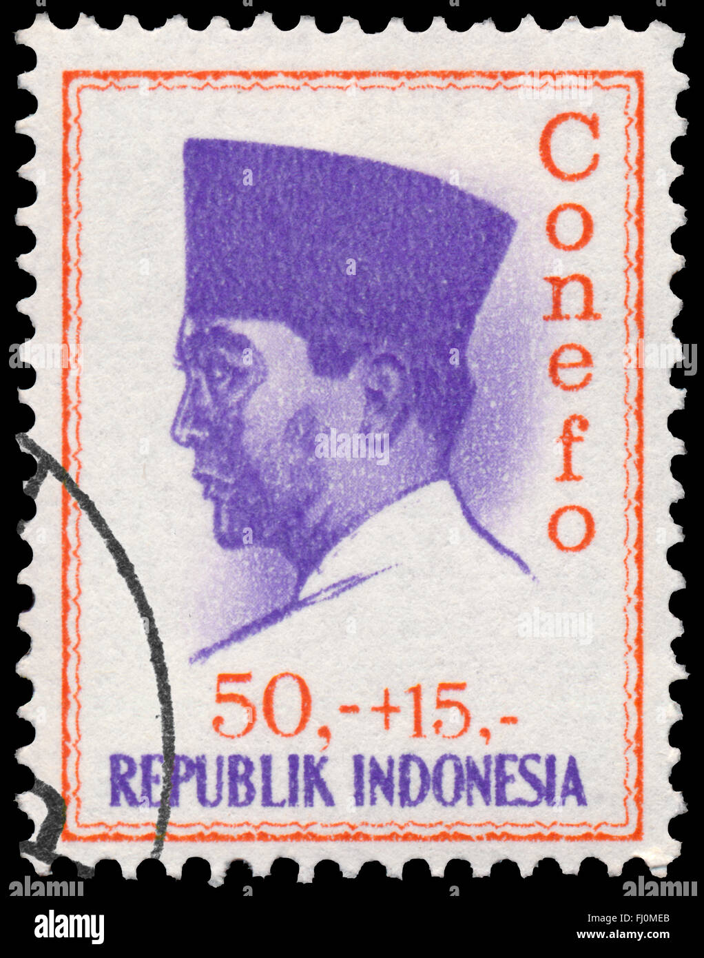Soekarno portrait hi-res stock photography and images - Alamy
