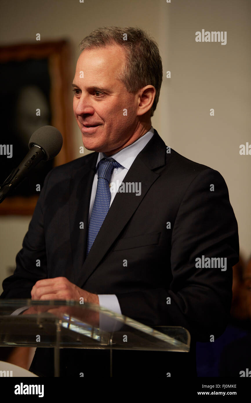 New York Attorney General Eric Schneiderman speaks Martin Luther King ...