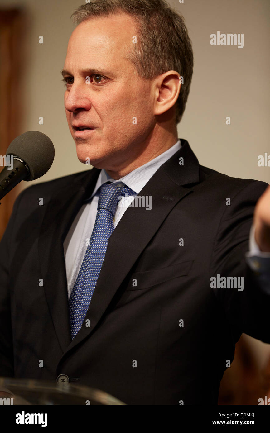 New York Attorney General Eric Schneiderman speaks Martin Luther King ...