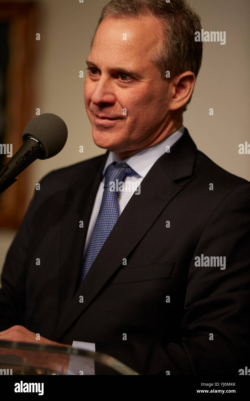New York Attorney General Eric Schneiderman speaks Martin Luther King ...