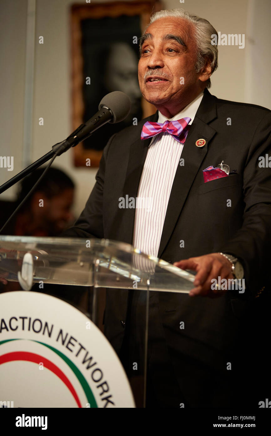 NY Congressman Charles Rangel speaks at the 2016 Martin Luther King Jr ...