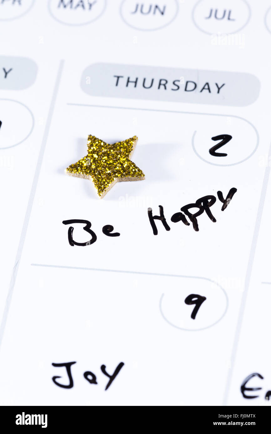 dry erase calendar with different positive messages on every different ...