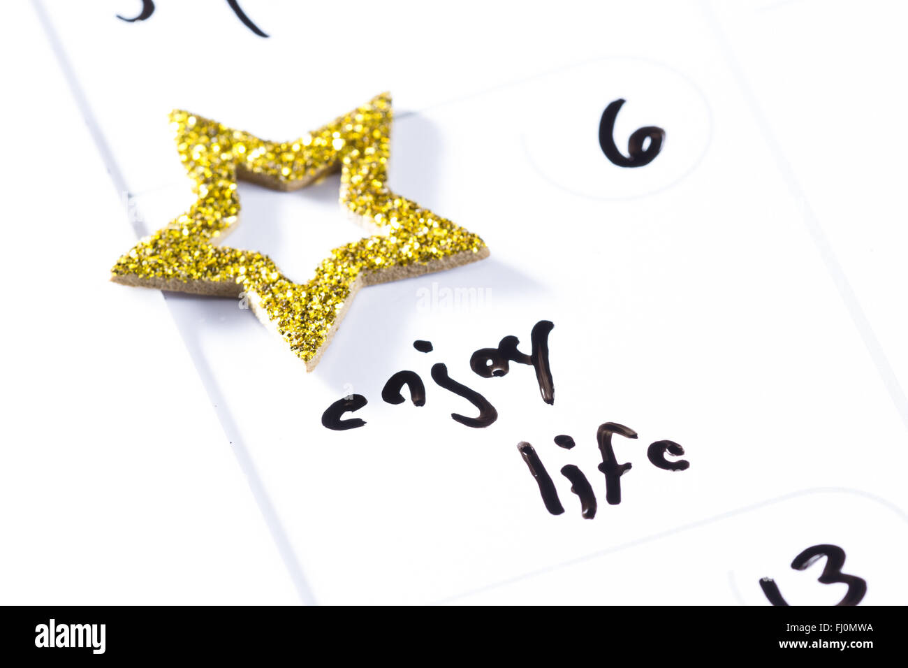 dry erase calendar with different positive messages on every different ...