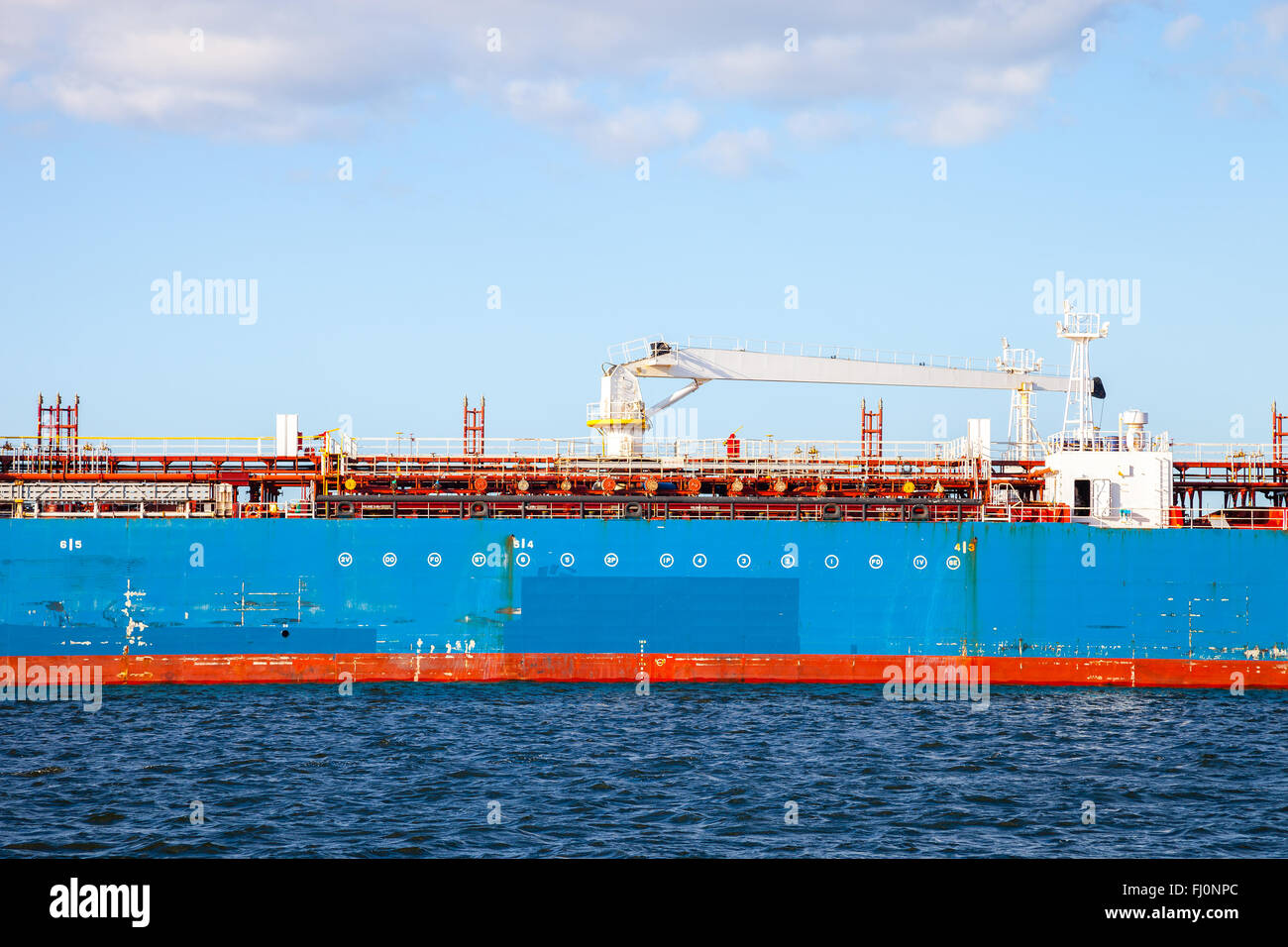Oil tanker deck pipe hi-res stock photography and images - Alamy