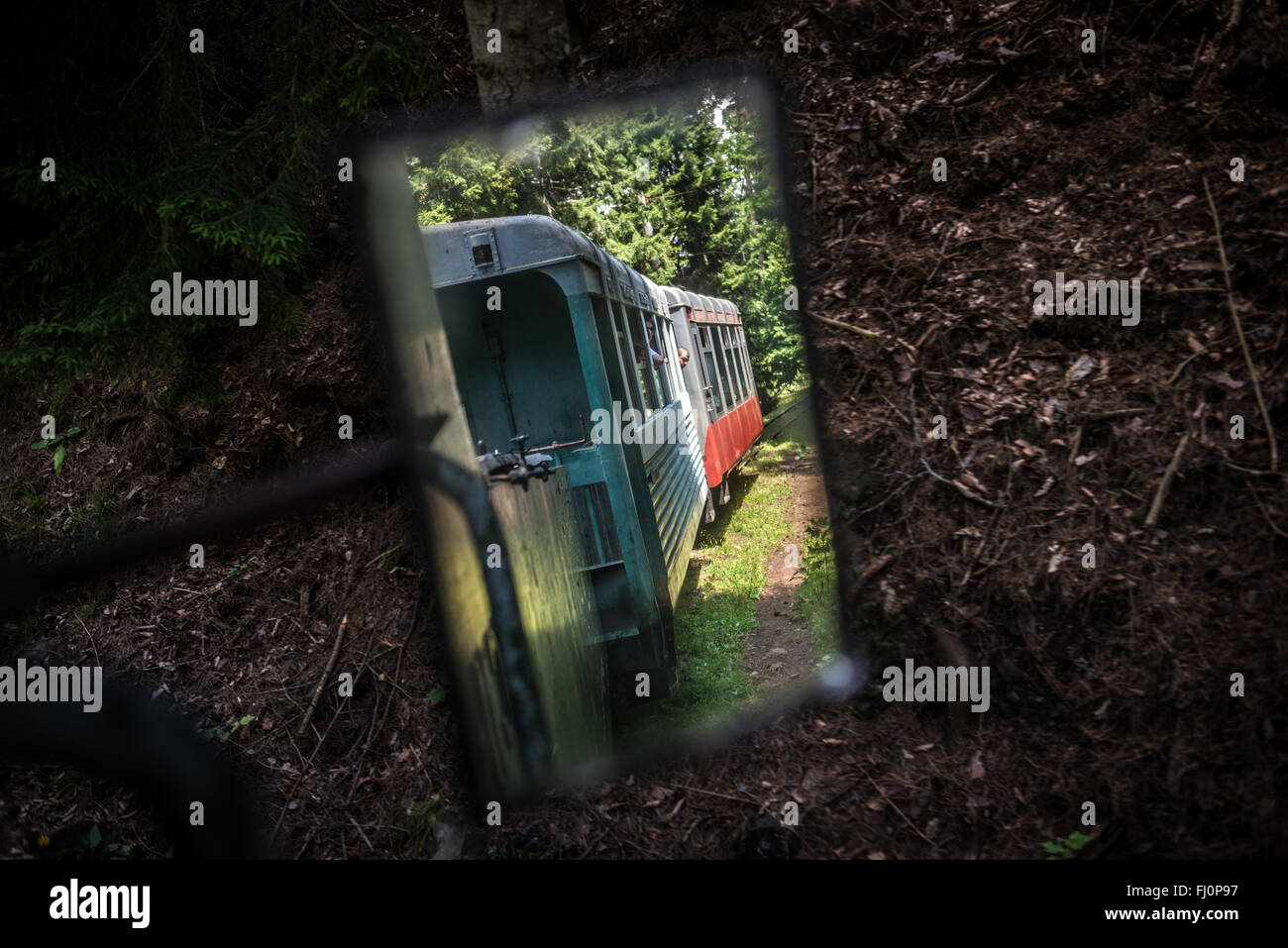 old narrow gauge railway from Borjomi to Bakuriani called "Kukushka ...