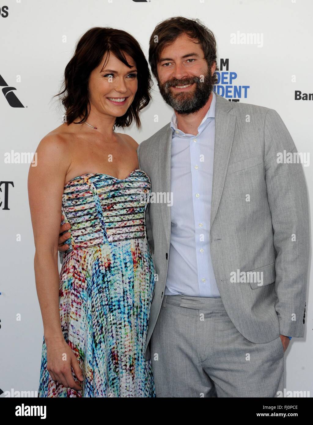 Santa Monica, CA. 27th Feb, 2016. Katie Aselton, Mark Duplass at ...