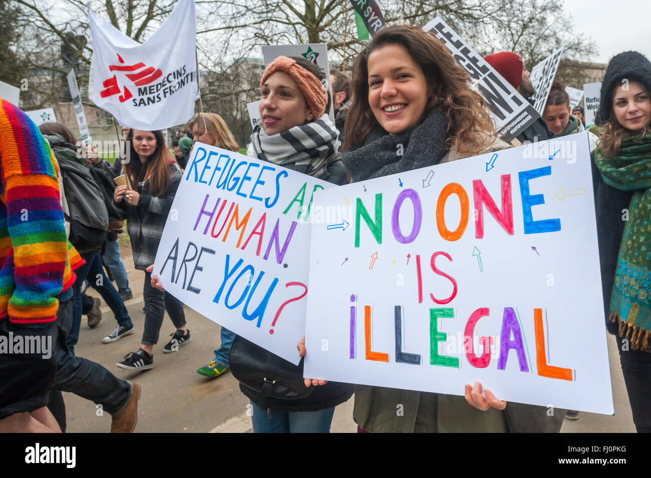 European migrants posters hi-res stock photography and images - Alamy